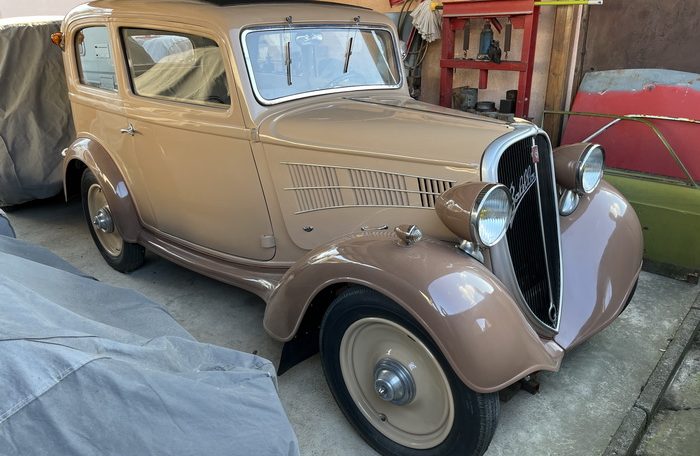 Balilla franciás bájjal a Fiat-Simca 1936 - Veterán Garázs Magazin